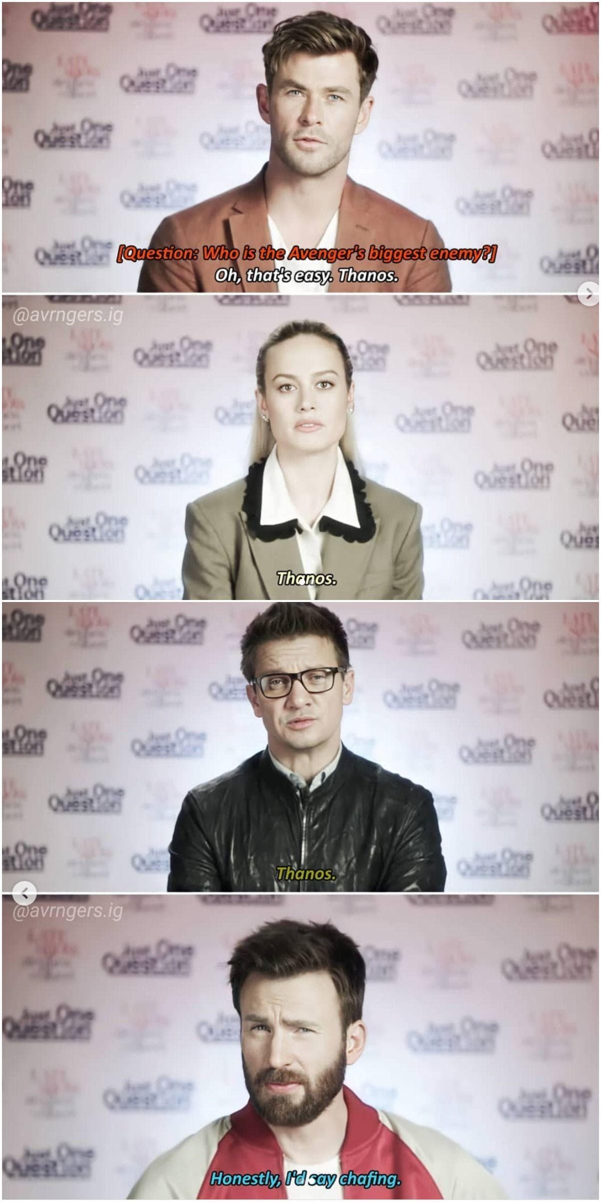 Just 33 Marvel Cast Interview Moments We All Forgot About