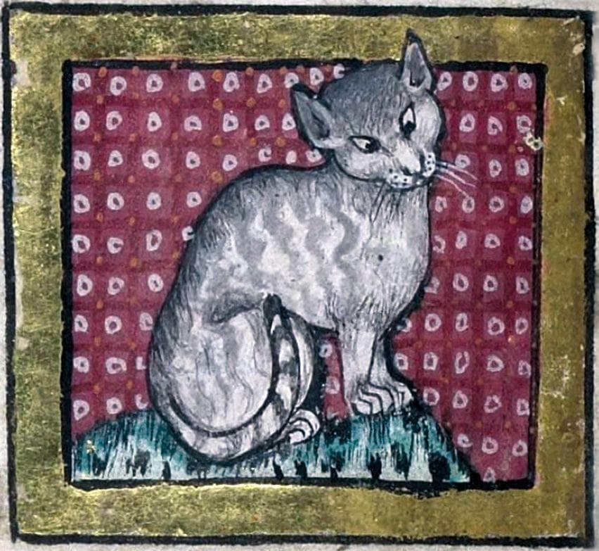 The Best Medieval Cat Paintings We Could Dig Up