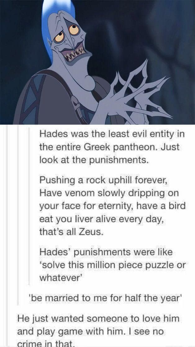 14 Times Fans Proved That Disney's Hades Is Relatable AF