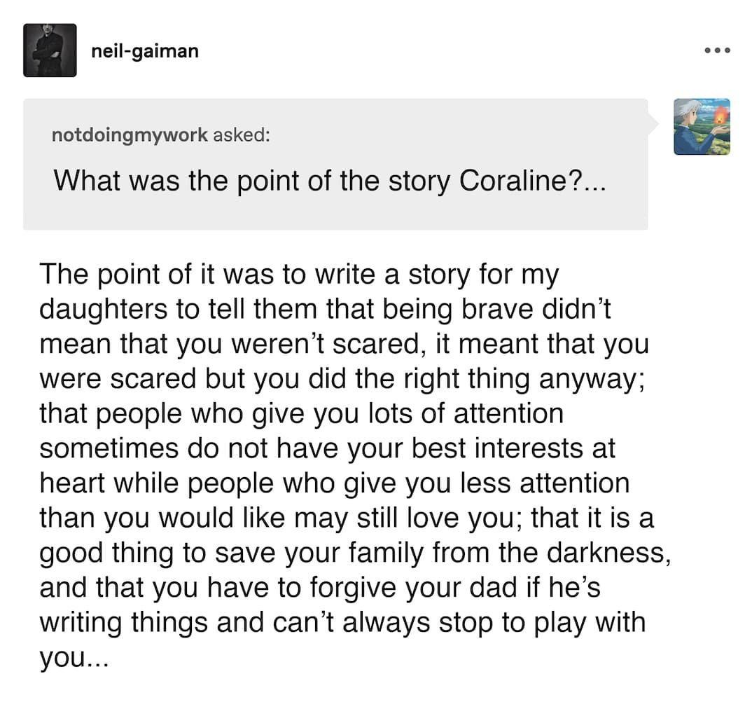 18 Fascinating Posts About 'Coraline' That We Can't Stop Thinking About