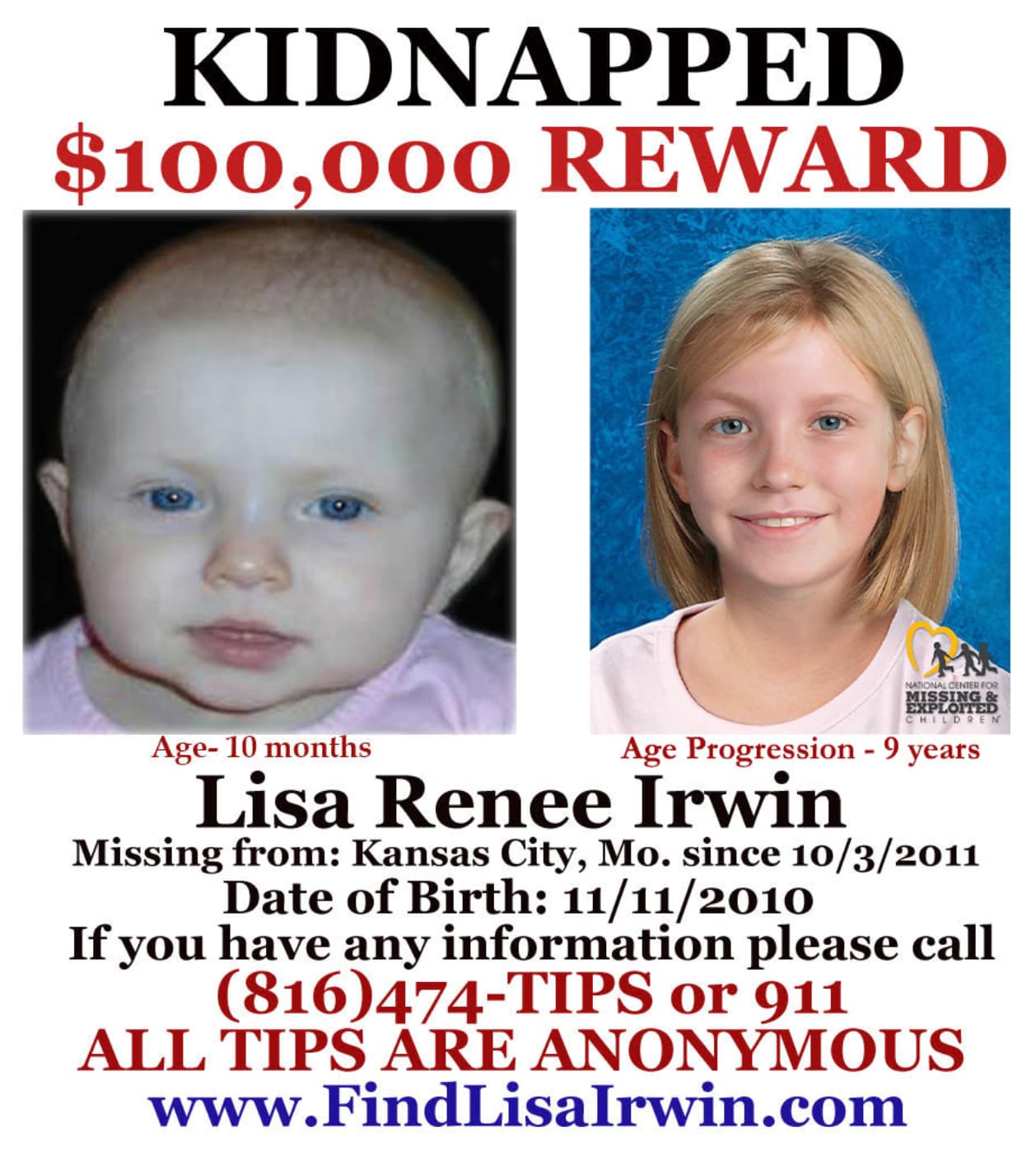 Behind Baby Lisa Irwin's 2011 Disappearance
