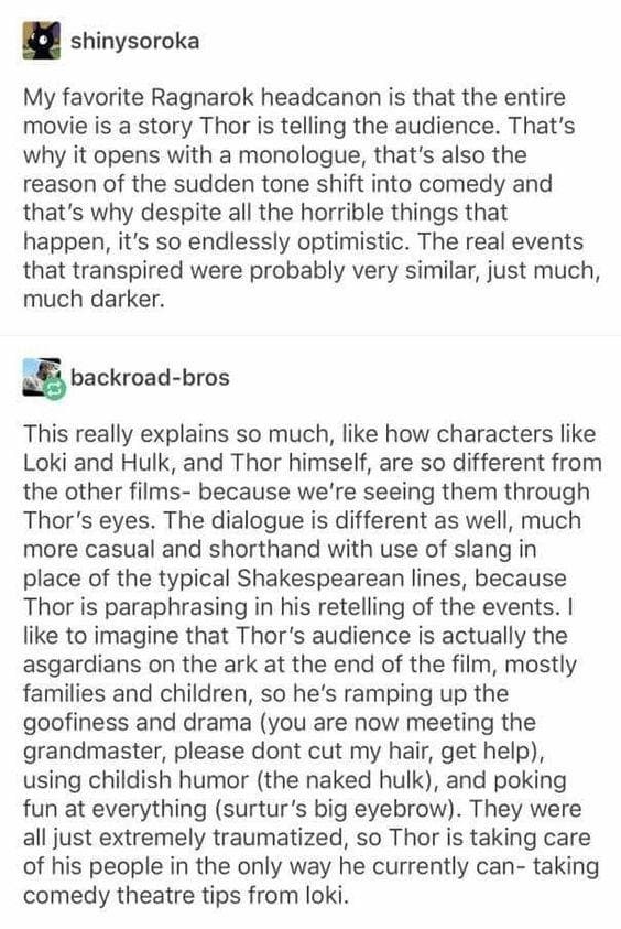 MCU Fans On Tumblr Are Sharing Avengers Headcanons That Actually Make Sense