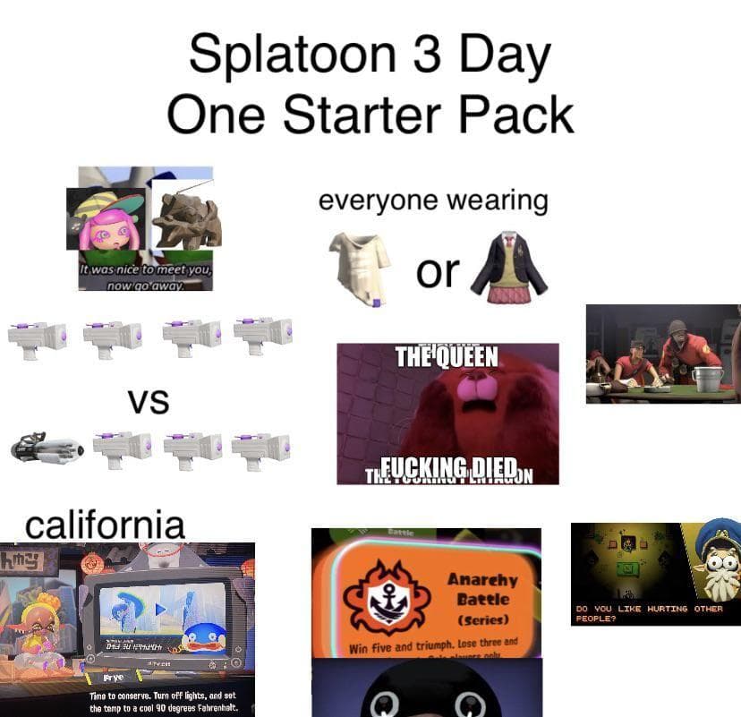 The Funniest 'Splatoon 3' Memes Ranked