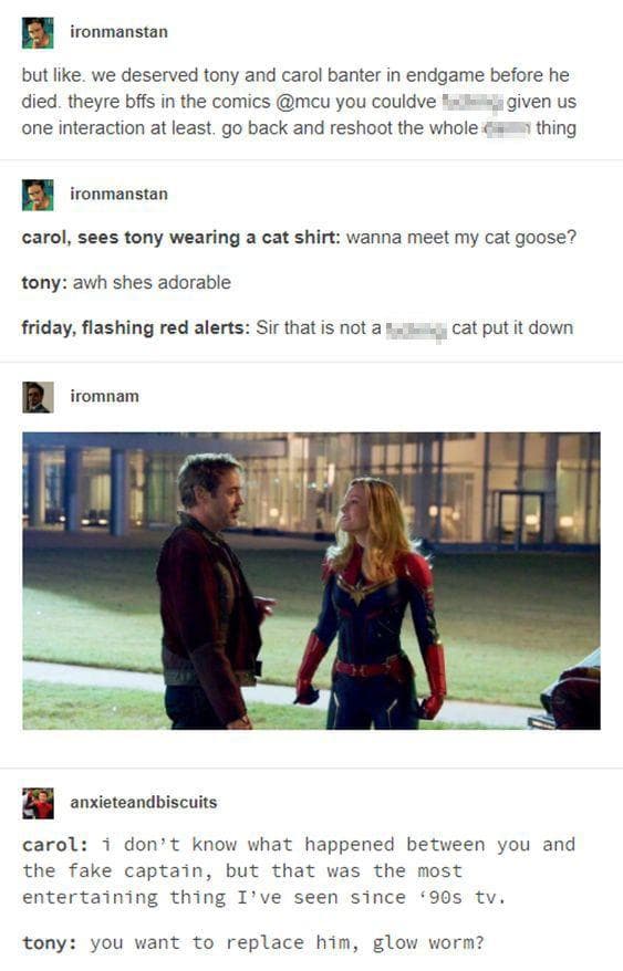 MCU Fans On Tumblr Share Headcanons About Tony Stark That Actually Make ...