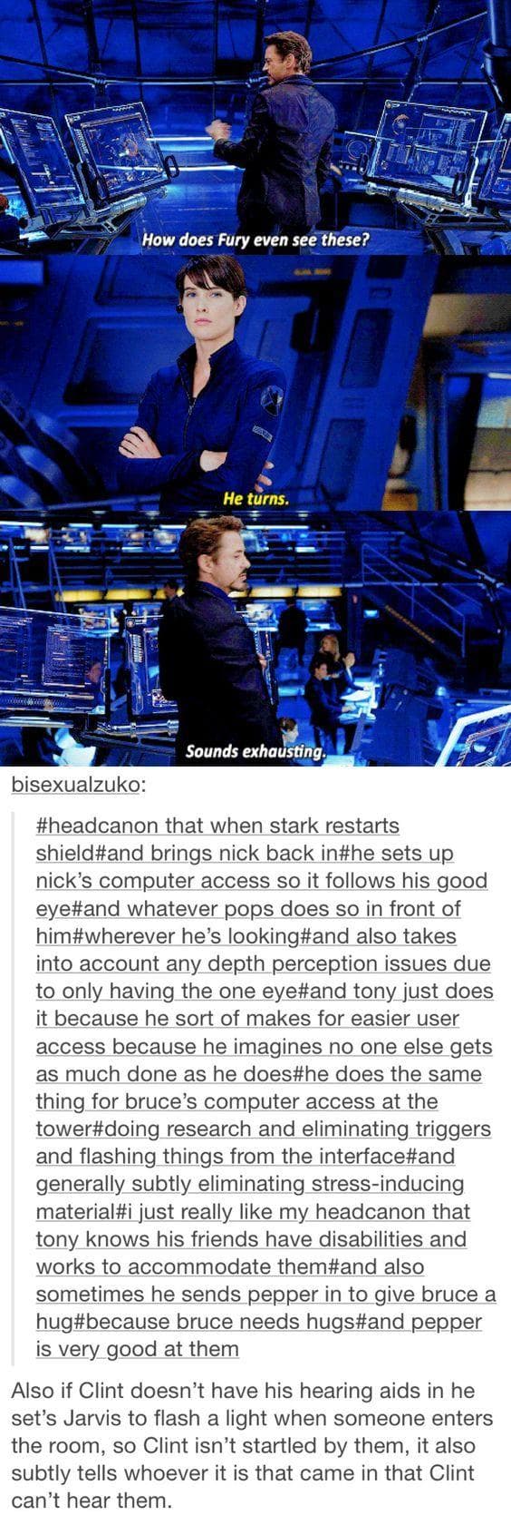 MCU Fans On Tumblr Share Headcanons About Tony Stark That Actually Make ...