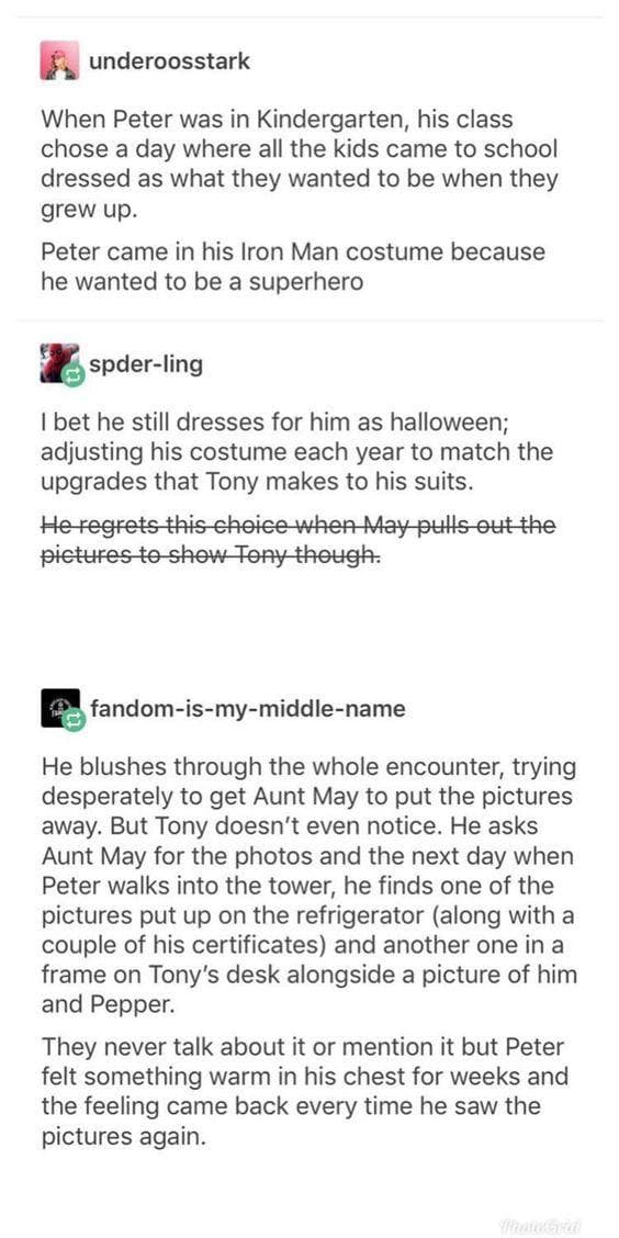 MCU Fans On Tumblr Share Headcanons About Peter Parker That Actually ...