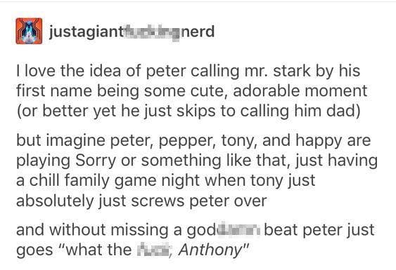 MCU Fans On Tumblr Share Headcanons About Peter Parker That Actually ...