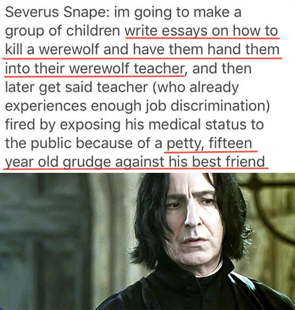 Fans Are Sharing Deep Dives About Snape That Make Us Wonder Why People ...