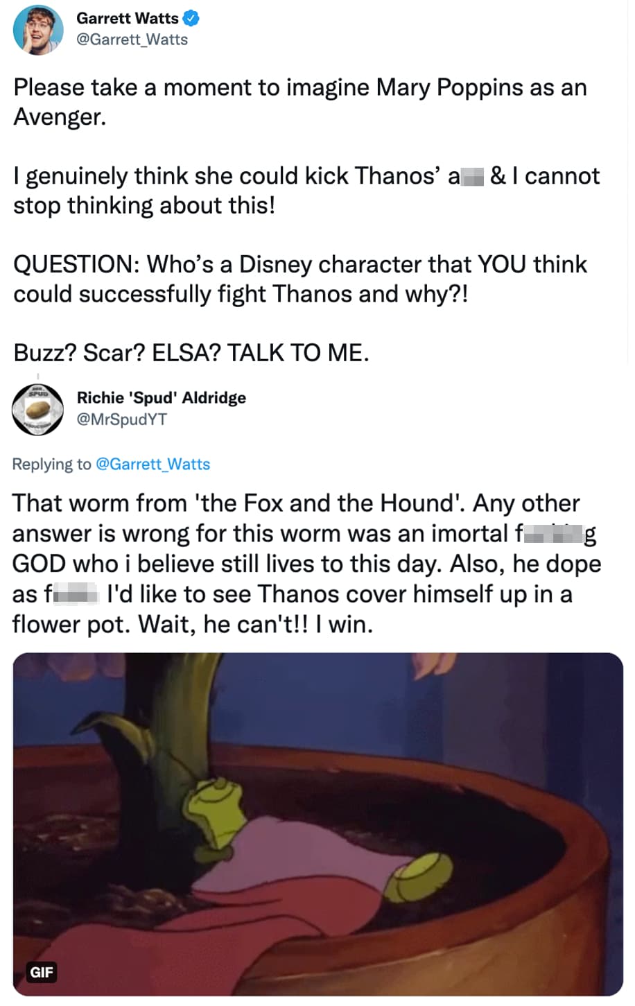 What Disney Character Could Fight Thanos And Win? Fans Suggest ...