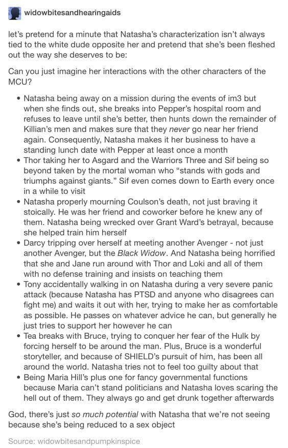 21 Headcanons About The Women Of The MCU That Actually Make Sense