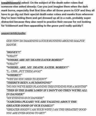 Fans Are Sharing Observations About Death Eaters That Have Us Saying ...