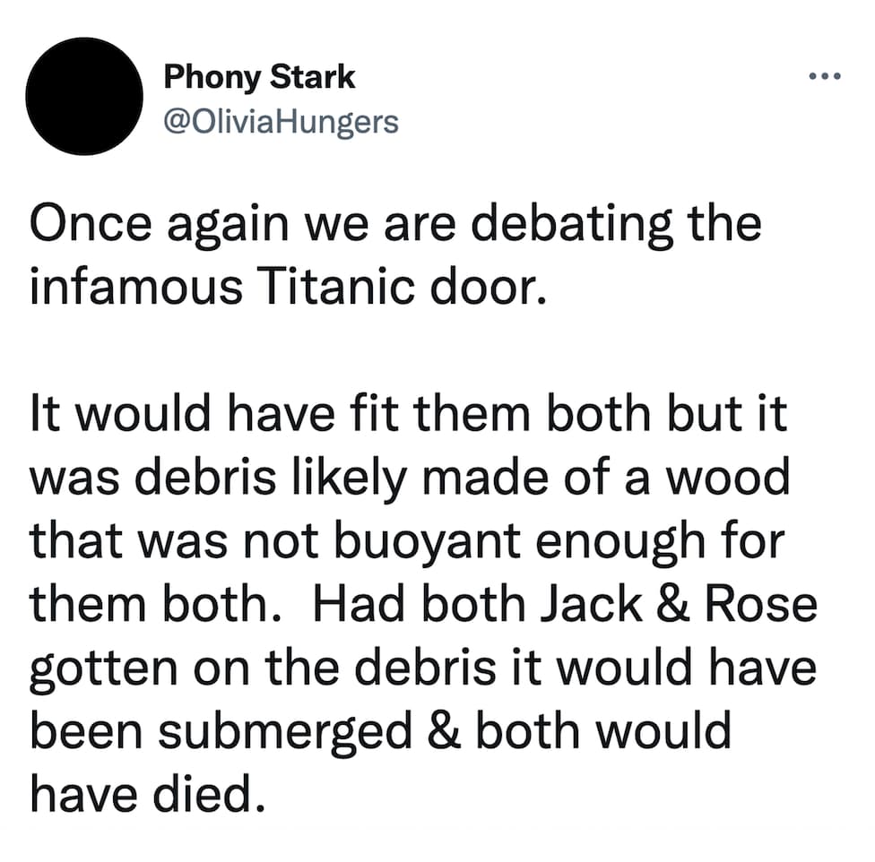 21 Tweets About 'Titanic' That Made Us Think It's Time For A Rewatch