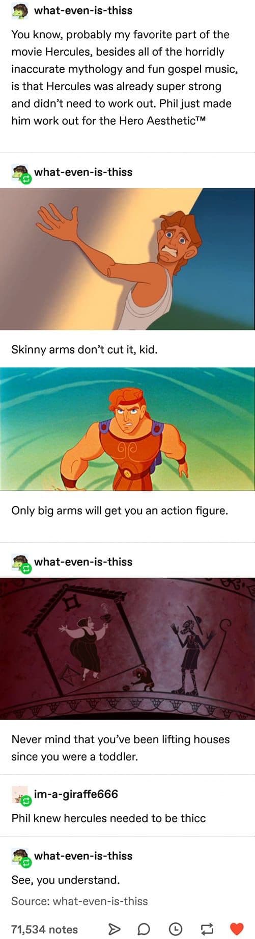 Fans Share Hilarious Observations About Disney's 'Hercules' That We ...