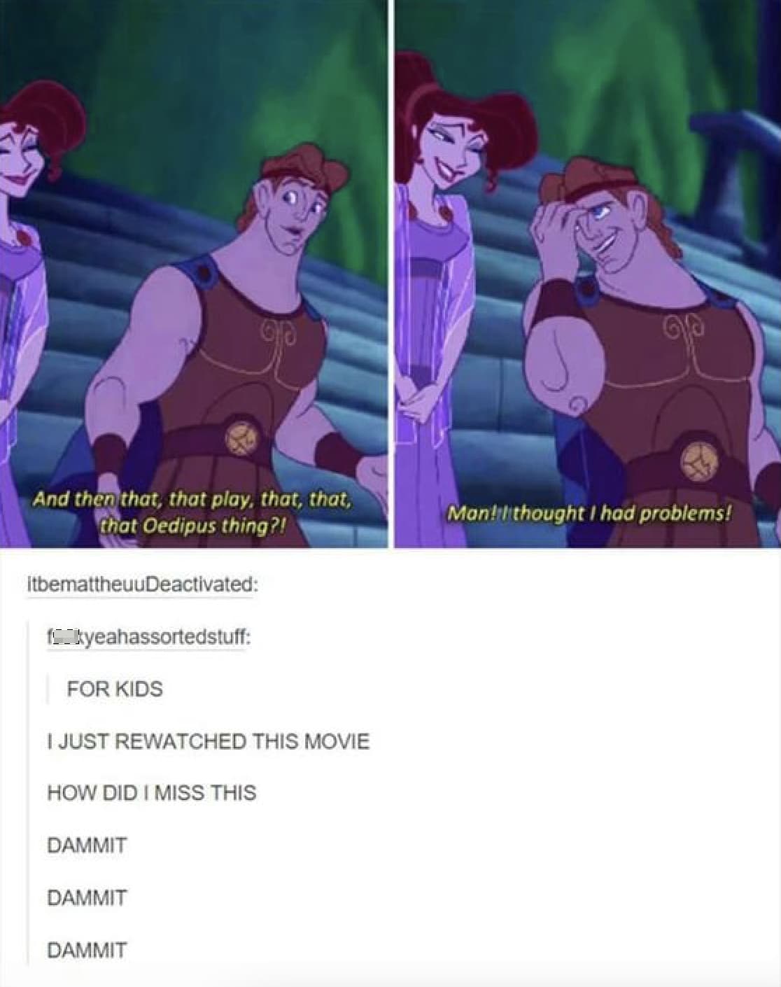 Fans Share Hilarious Observations About Disney's 'Hercules' That We ...