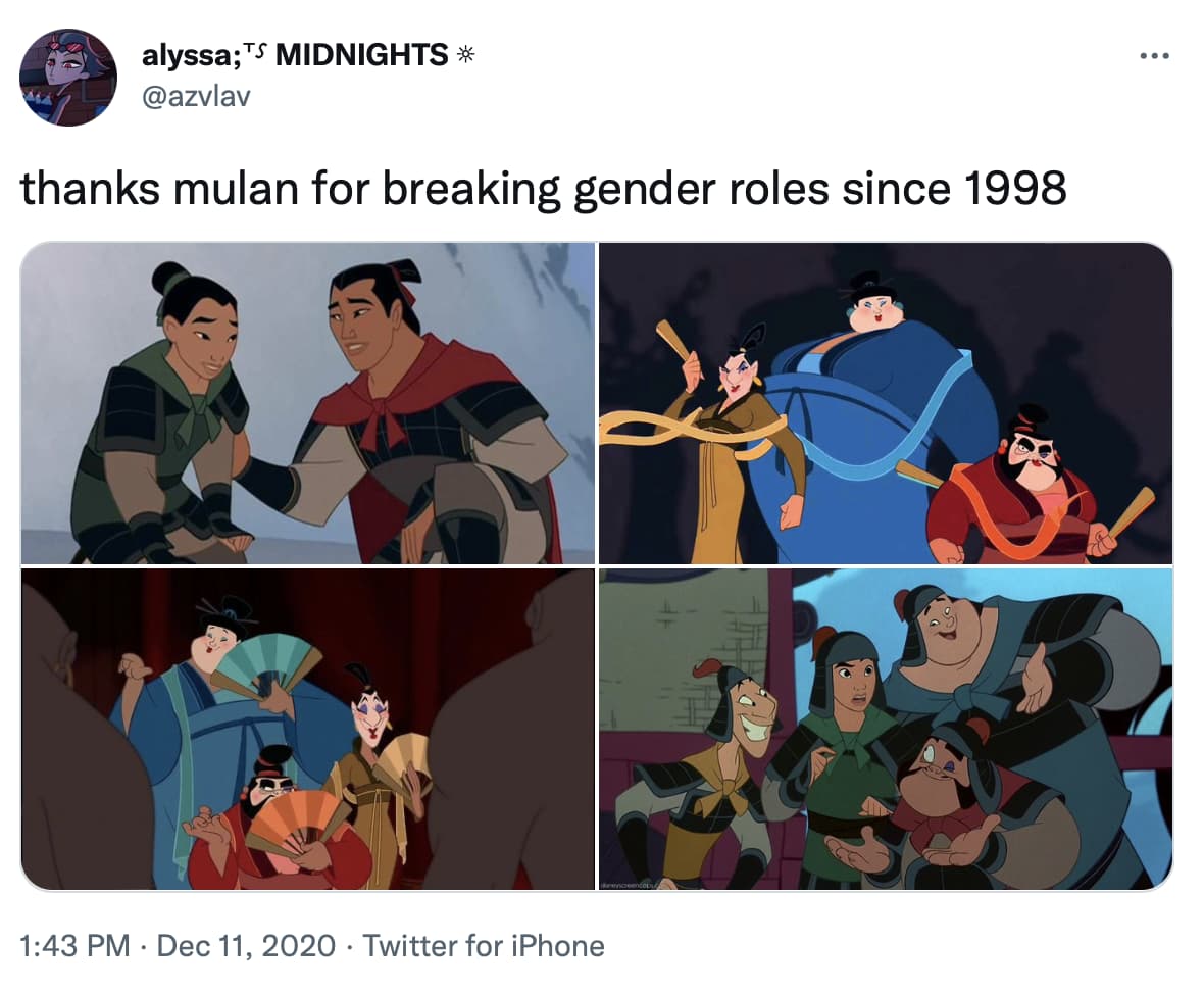 Fans Share Hilarious Observations About Disney's 'Mulan' That We Never ...