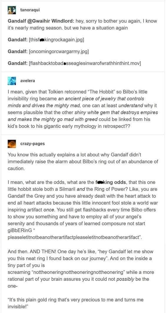 Fans Are Sharing Deep Dives About The Wizards Of Middle-earth That Hit ...