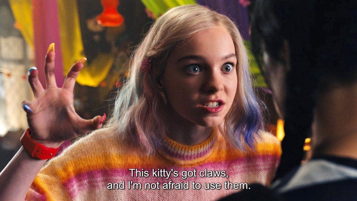 27 Wednesday And Enid Scenes That Emanate Black Cat And Golden ...