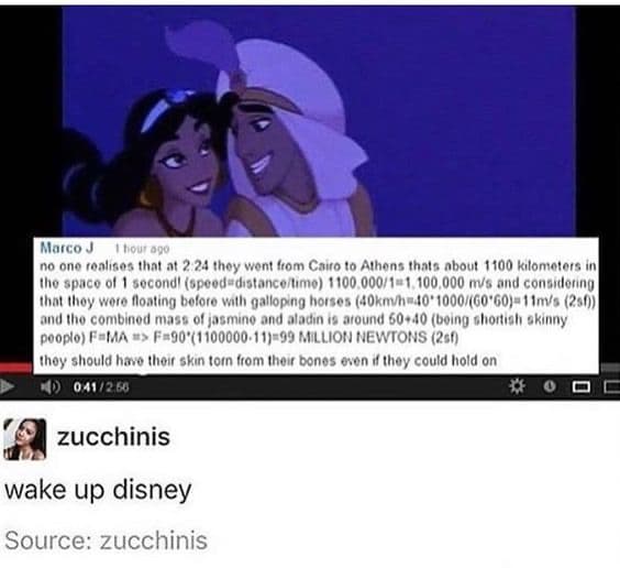 Fans Share Hilarious Observations About Disney's 'Aladdin' We Never ...