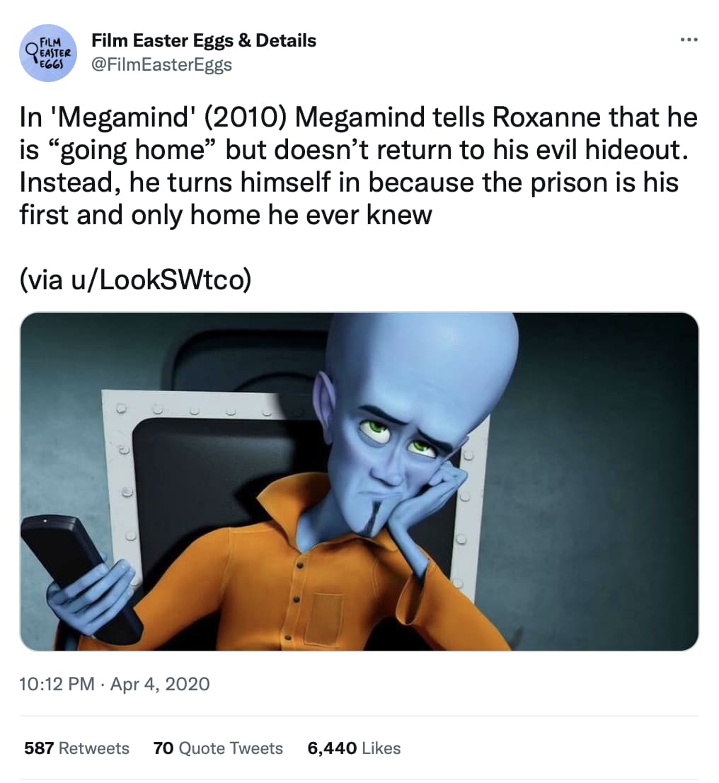 Fans Share Observations About 'Megamind' That Prove It's All About ...