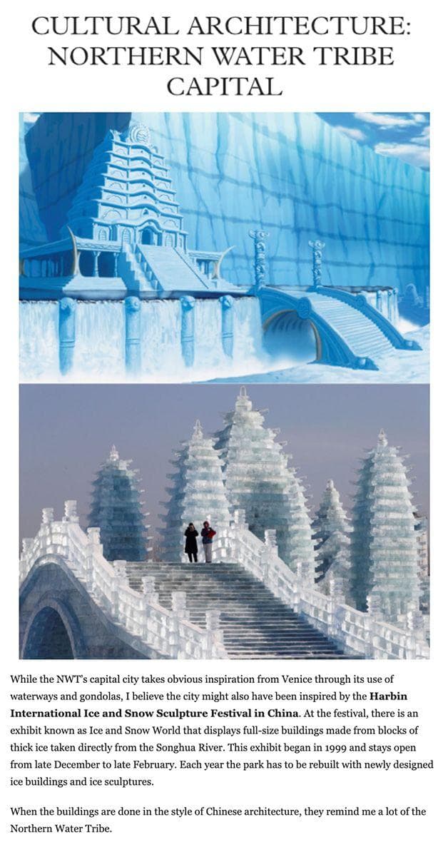 Fans Are Sharing Cultural Influences For The Water Tribe In 'Avatar ...
