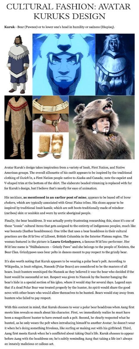 Fans Are Sharing Cultural Influences For The Water Tribe In 'Avatar ...