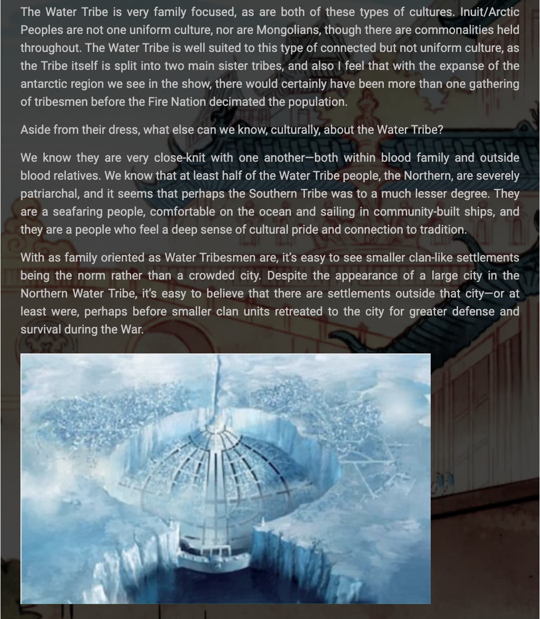 Fans Are Sharing Cultural Influences For The Water Tribe In 'Avatar ...