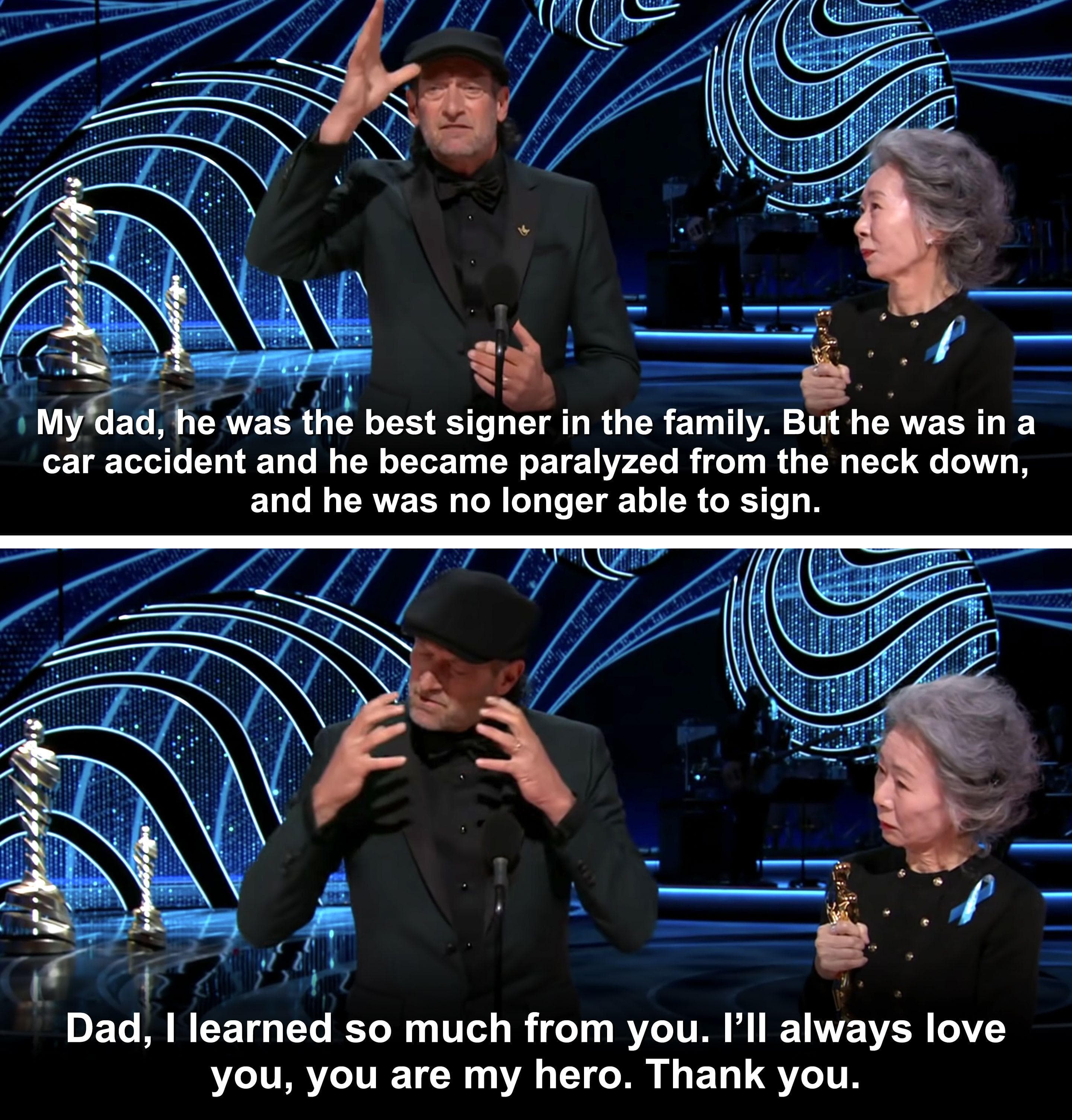 23 Heartwarming Acceptance Speeches That Are Worth Their Weight In Gold