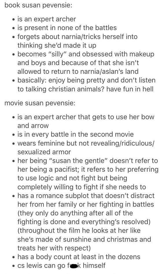 Fans Are Sharing Deep Dives From 'The Chronicles of Narnia' Sweeter ...