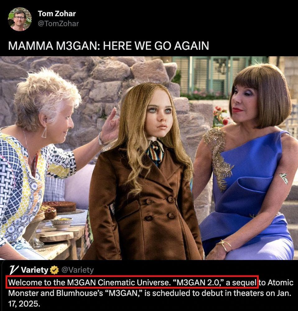 22 Memes That Prove 'M3GAN' Is The Moment