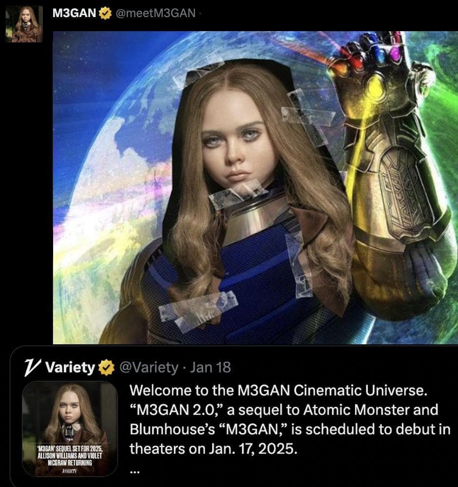 22 Memes That Prove 'M3GAN' Is The Moment