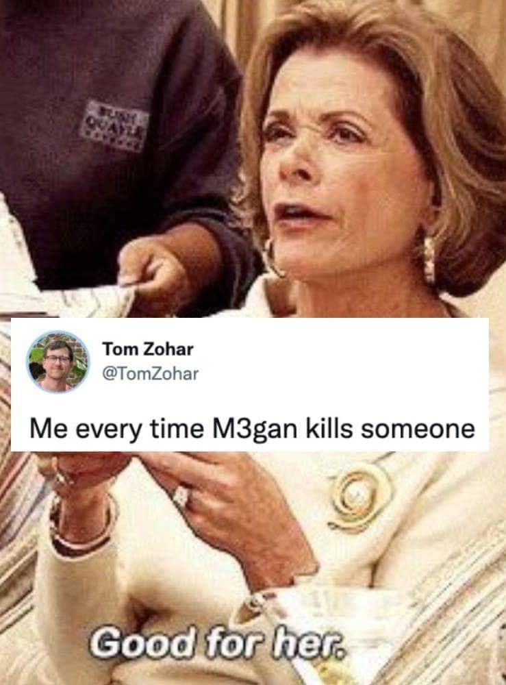 22 Memes That Prove 'M3GAN' Is The Moment
