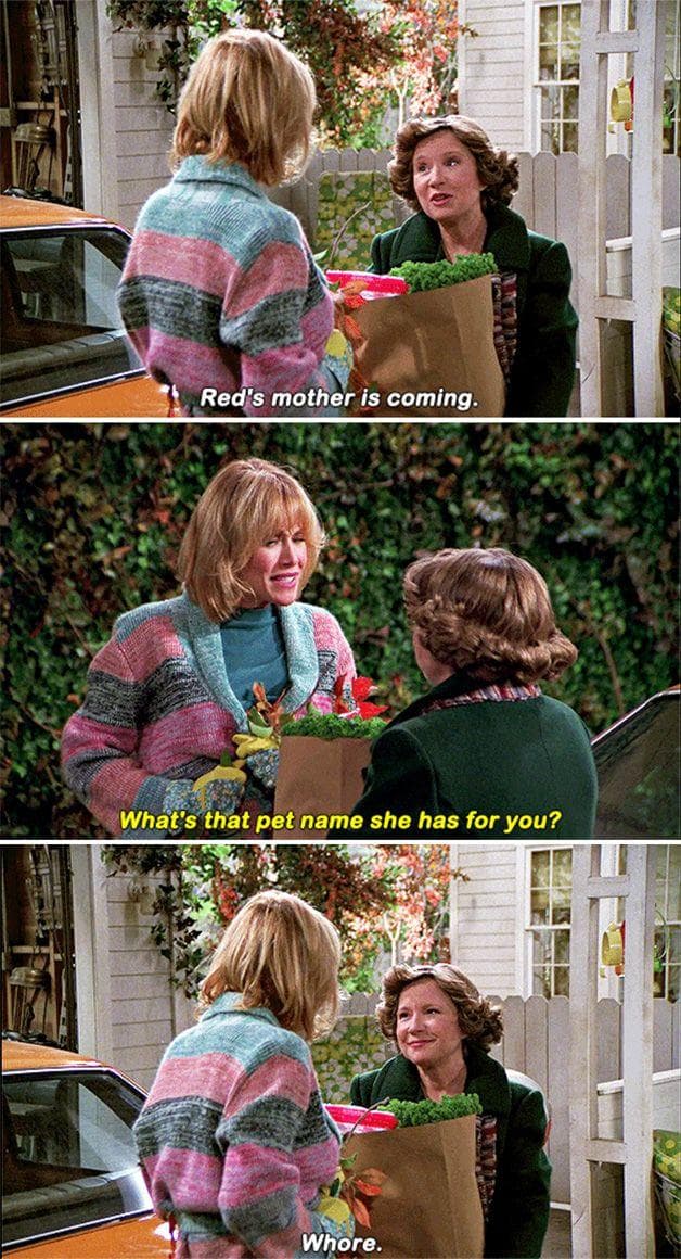 16 Hilarious Times Kitty Forman Awkwardly Laughed Her Way Into Our Hearts