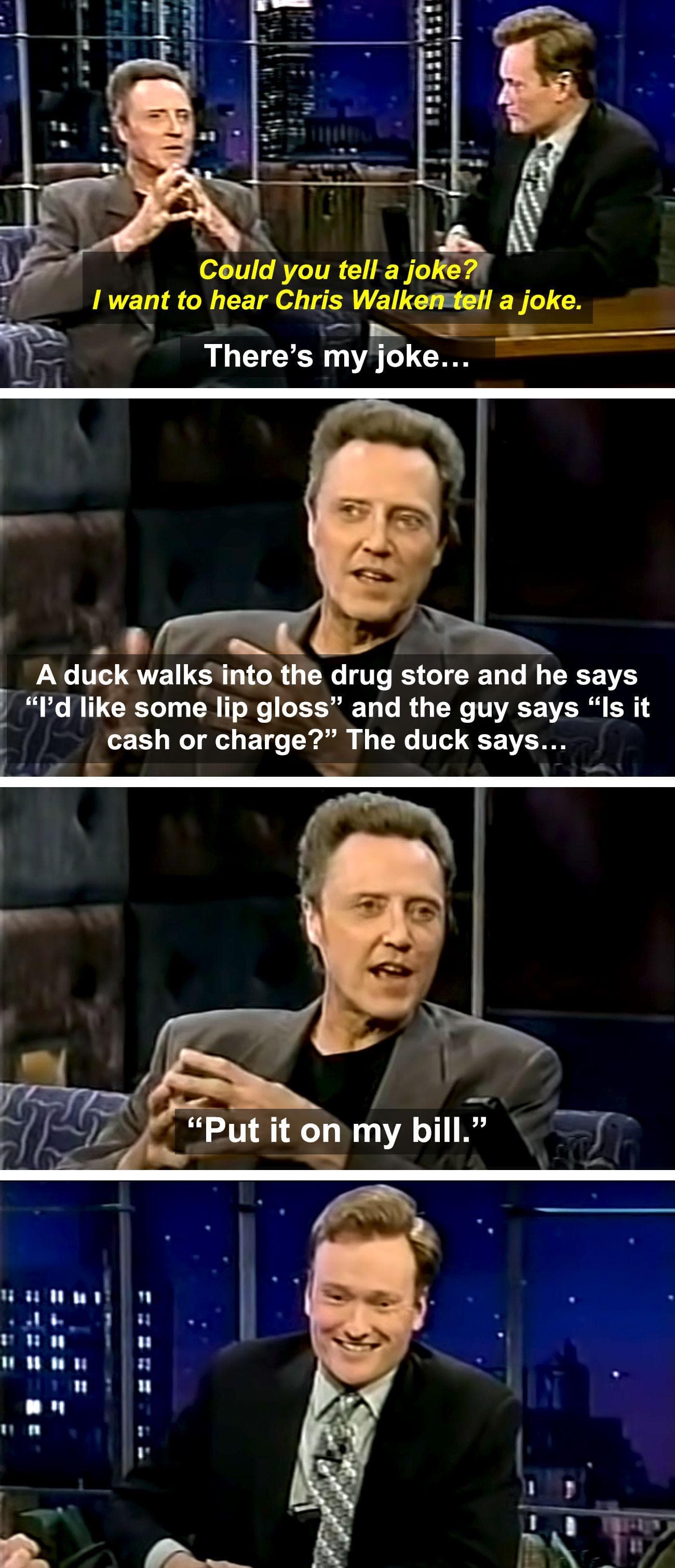 17 Hilarious Christopher Walken Interview Moments That Can Only Be Read ...