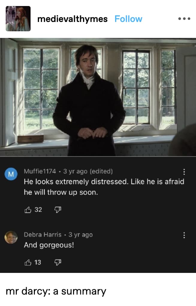 29 Hilarious And Historical ‘Pride & Prejudice’ Memes That Even Mr ...