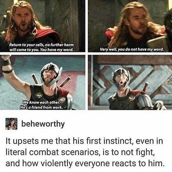 21 Posts That Prove Thor Is Surprisingly Relatable