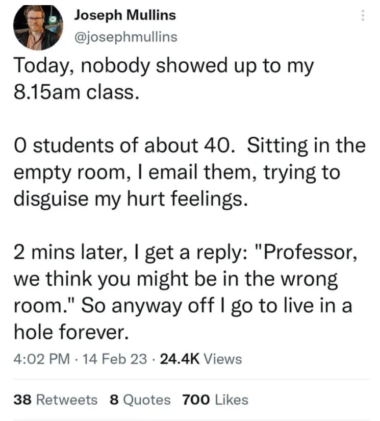 27 Pretty Unhinged Tweets For People With Weird Senses Of Humor