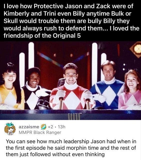 Funny And Nostalgic Fan Posts About 'Power Rangers'