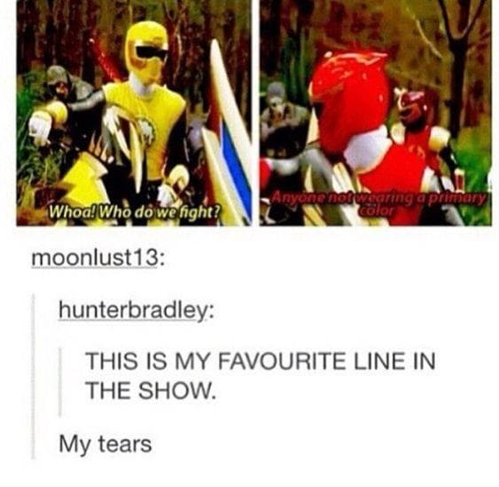Funny And Nostalgic Fan Posts About 'Power Rangers'