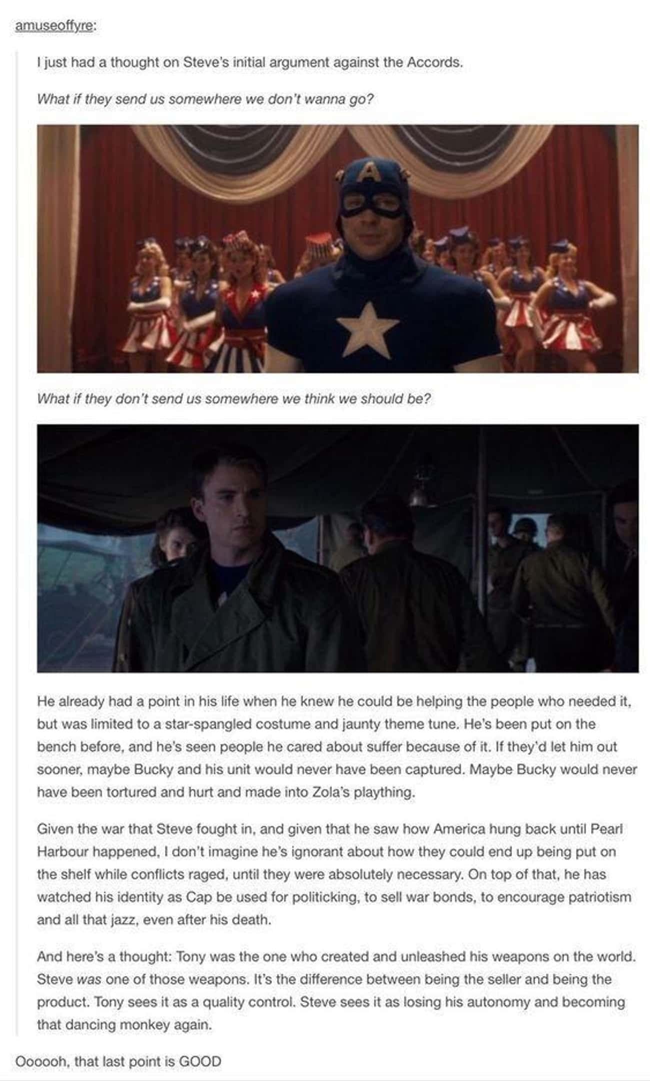 17 Hot Takes About Steve Rogers That Stir Up Some Super Controversy