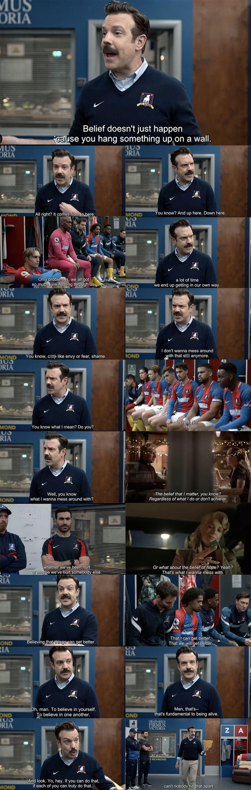 Ted Lasso Inspirational Quotes