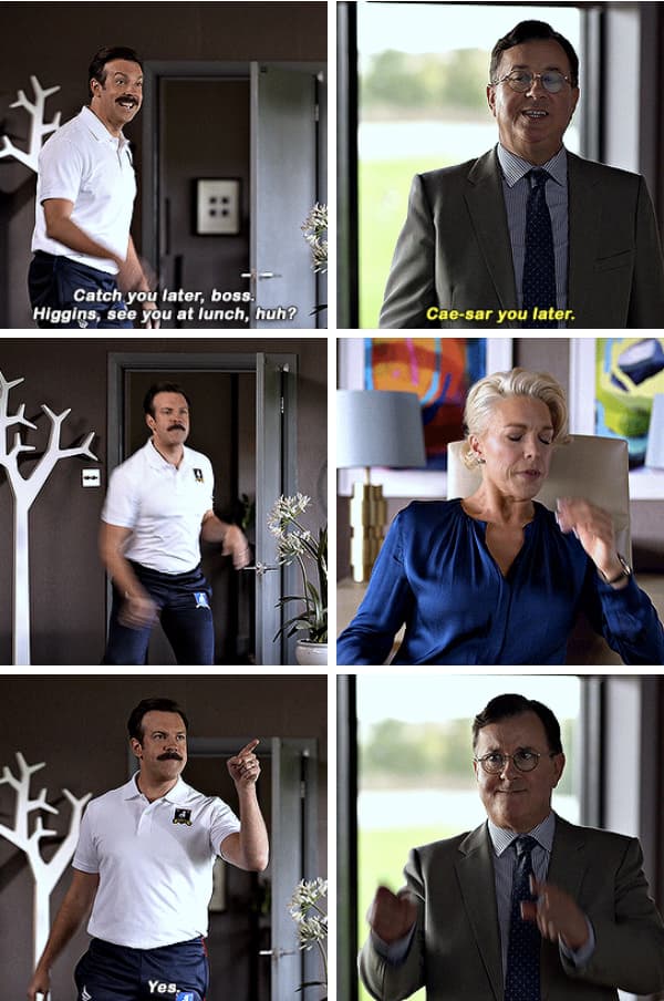 17 'Ted Lasso' Moments Where Higgins And Will Prove Why They're Fan ...