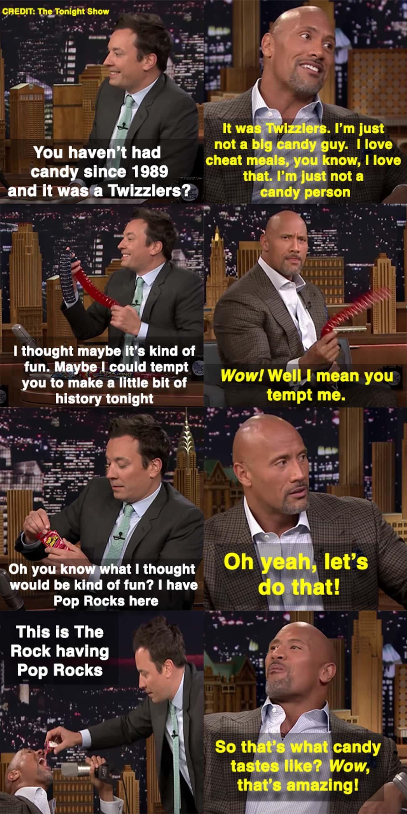 Dwayne Johnson Interview Moments That Totally Rock