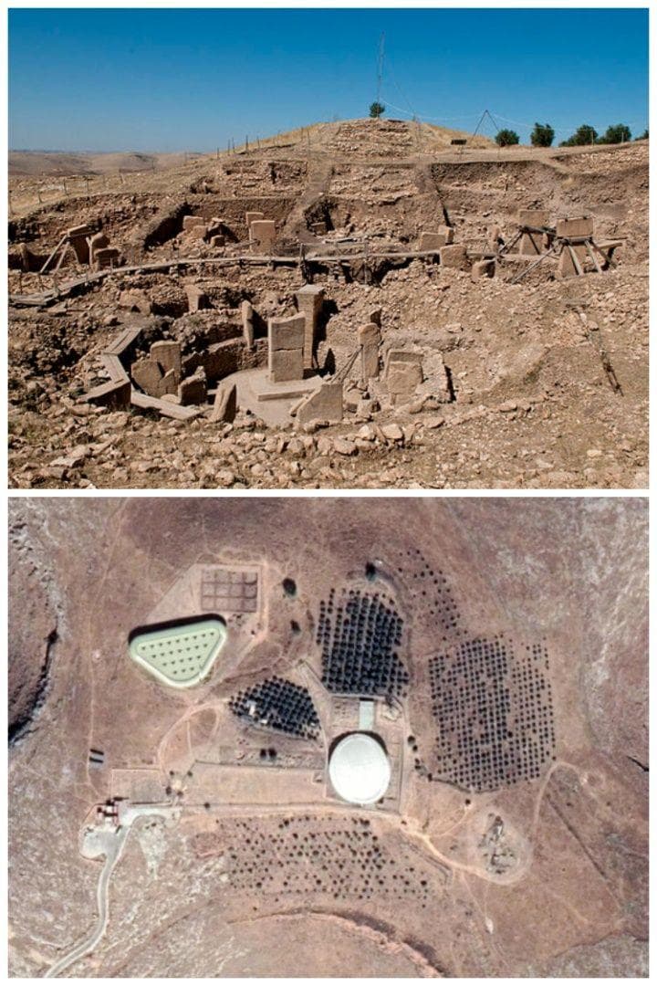 Satellite Images Of 13 Of The Oldest Landmarks On Earth