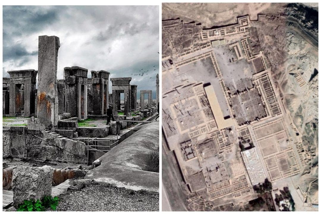 Satellite Images Of 13 Of The Oldest Landmarks On Earth