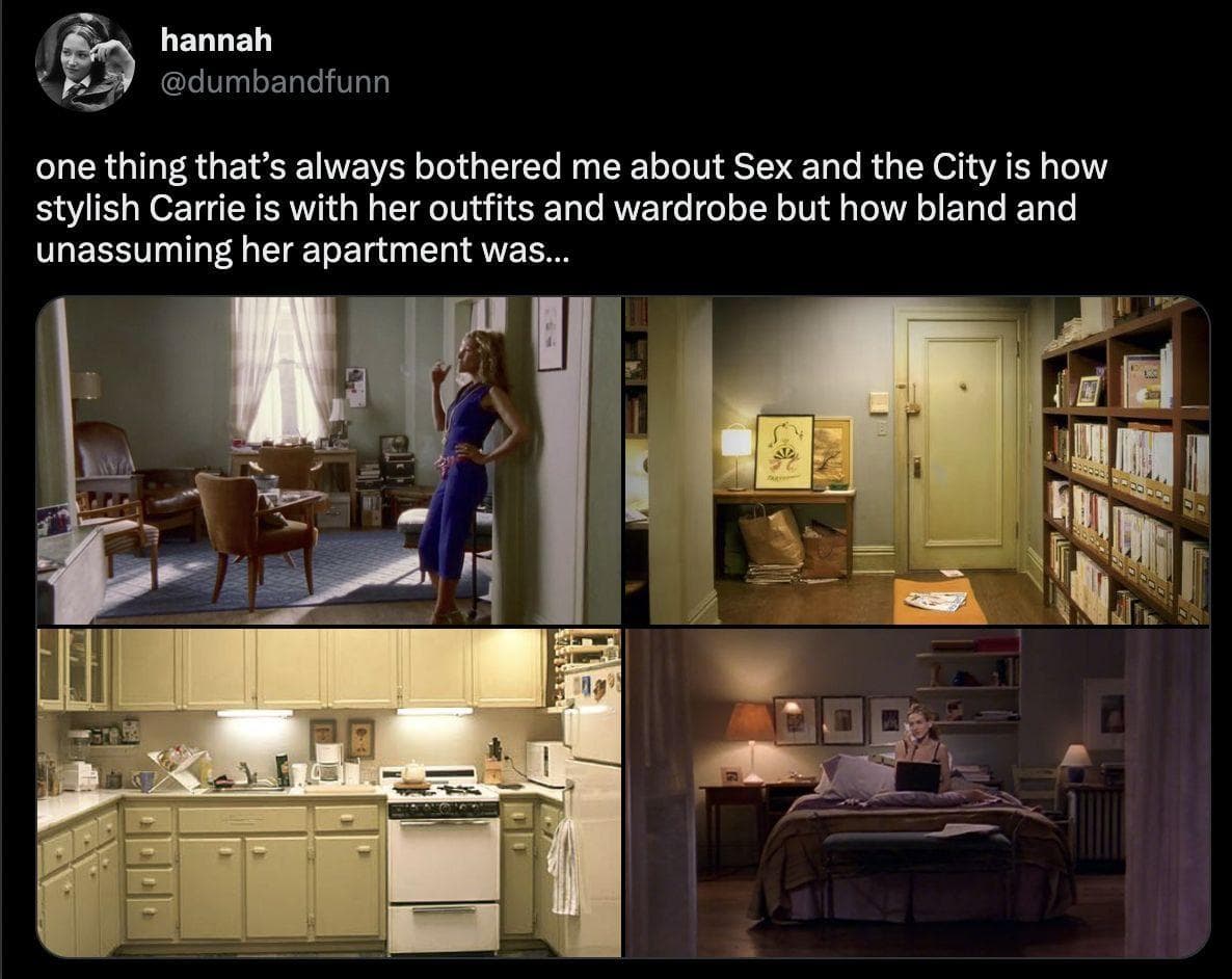 23 Hilarious Tweets About Carrie Bradshaw That Are As Chaotic As Her Life Choices