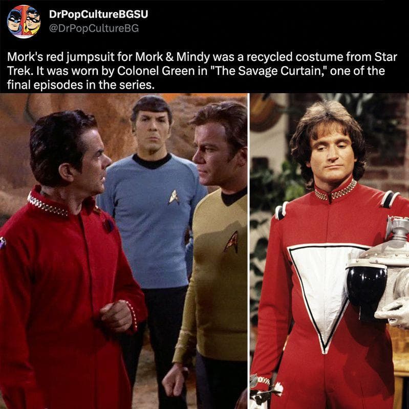 20 Times A Movie Or TV Costume Was Reused And Recycled For A Completely ...