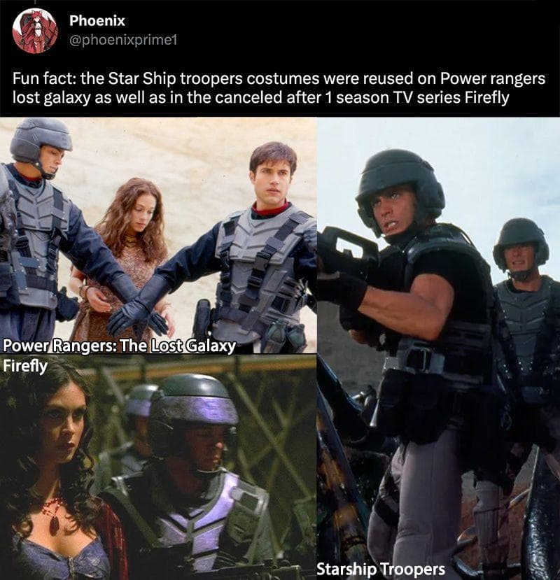 20 Times A Movie Or TV Costume Was Reused And Recycled For A Completely ...