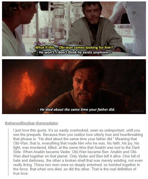 19 Sad Obi-Wan Kenobi Details From The 'Star Wars' Universe