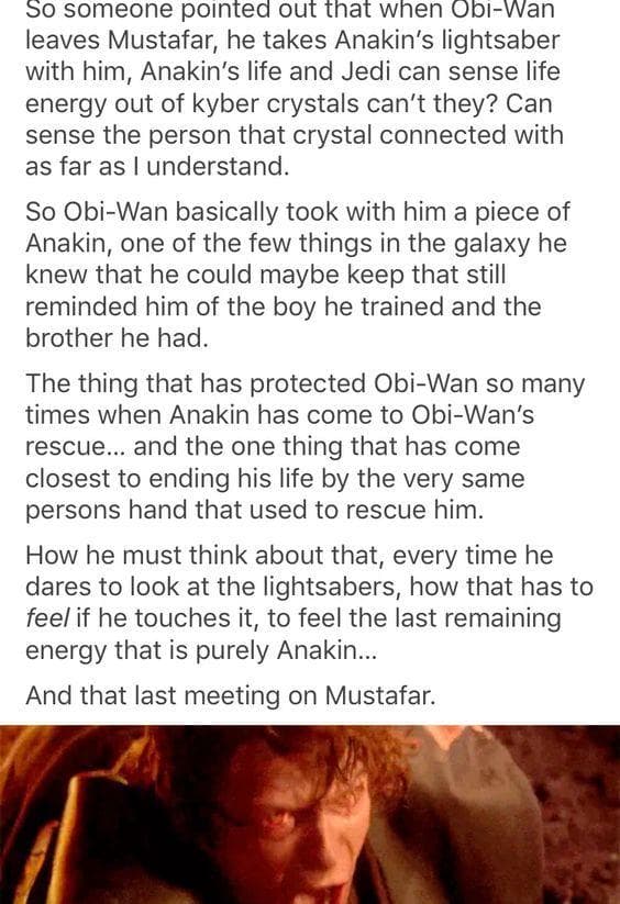 19 Sad Obi-Wan Kenobi Details From The 'Star Wars' Universe