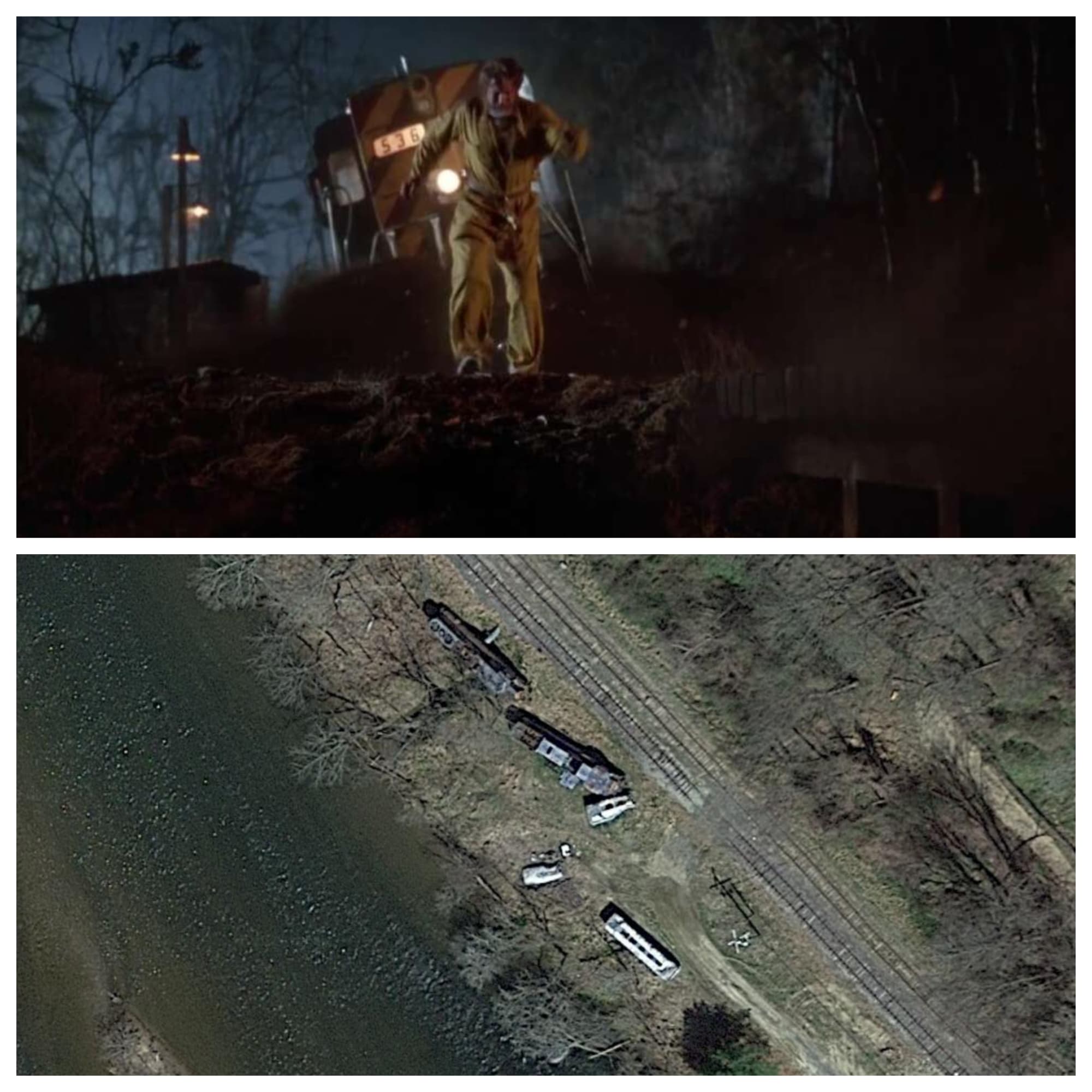 Old Movie Sets, As Seen From Space